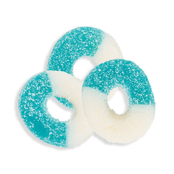 Gummy Blue Raspberry Rings Bulk Candy- Nikkis Popcorn - Dallas, TX ...