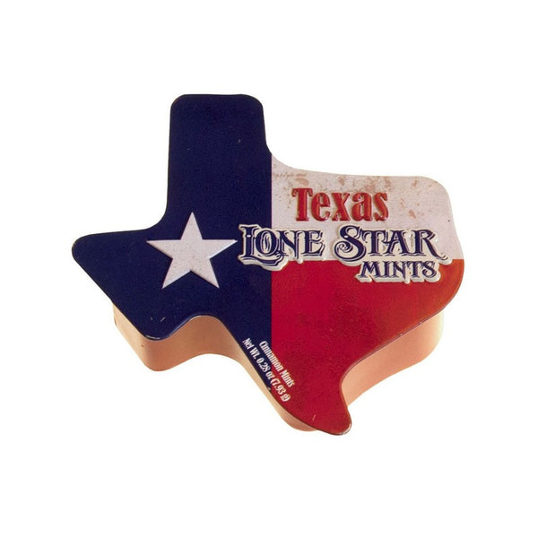 Texas Lone Star State Shaped Mint Tin - Nikkis Popcorn - Dallas, TX ...
