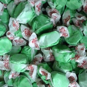 Green Apple Salt Water Taffy 1/4 lb Bulk - Nostalgic & Retro Candy in ...